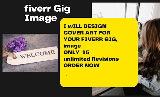 Create fiverr gig image, and thumbnail image,high quality by ...