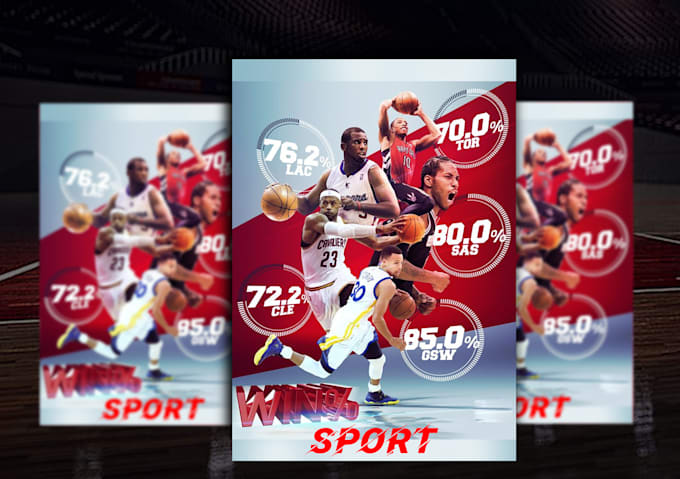 Design professional sport flyer, poster, fitness, gym by New_identity ...