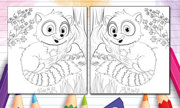 how to make a colouring book from photos