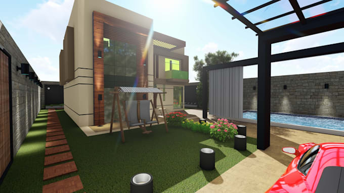 Design a unique architectural interface for you by Esraashorafa | Fiverr