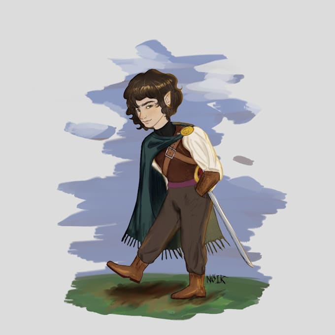 Make you a custom rpg character design by Mirrordevourer | Fiverr