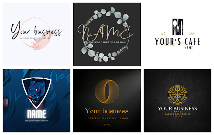 Design different types of complex logo by Darleostudio | Fiverr