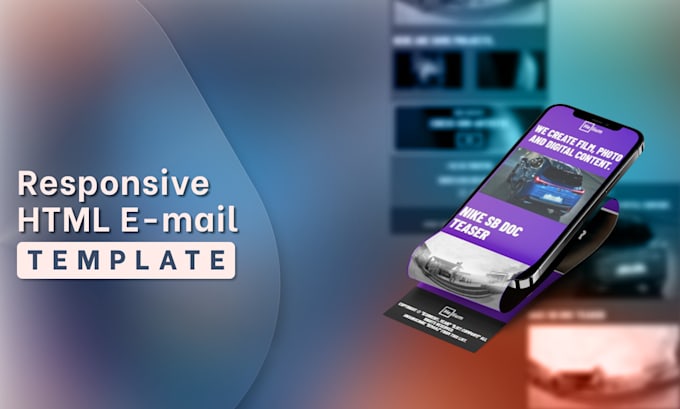 Create responsive html email template by Faisalturag | Fiverr
