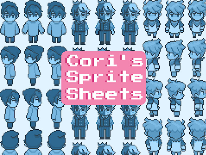 Create sprite sheets for you by Corinnamarie | Fiverr
