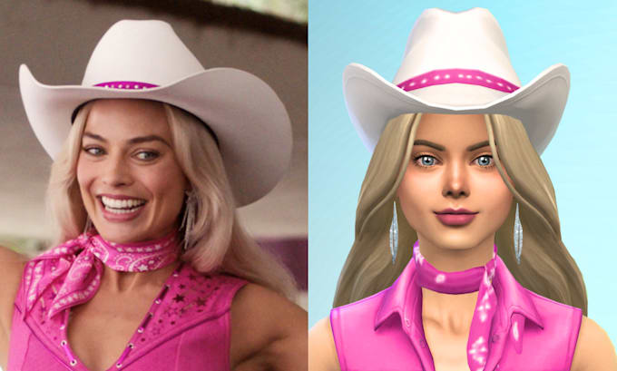 Make a custom sim in the sims 4 by Veronikak949 | Fiverr