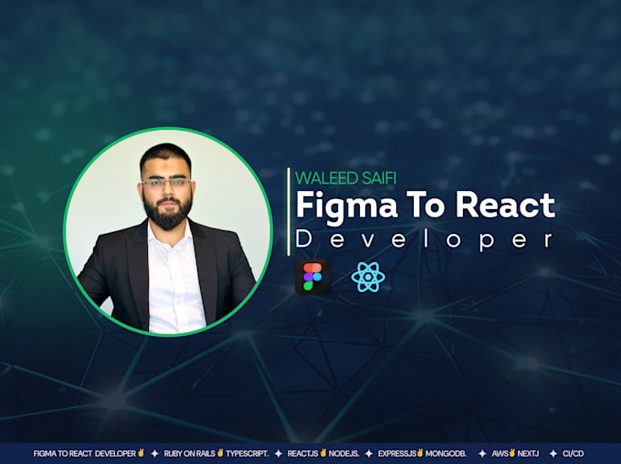 Convert the figma to next js or react with tailwind css by Waleed_saifi ...