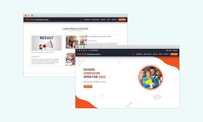 Do responsive front end website design and development by Syedosama956 ...