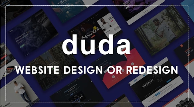 Design or redesign your duda website by Nowrin_aniqua | Fiverr