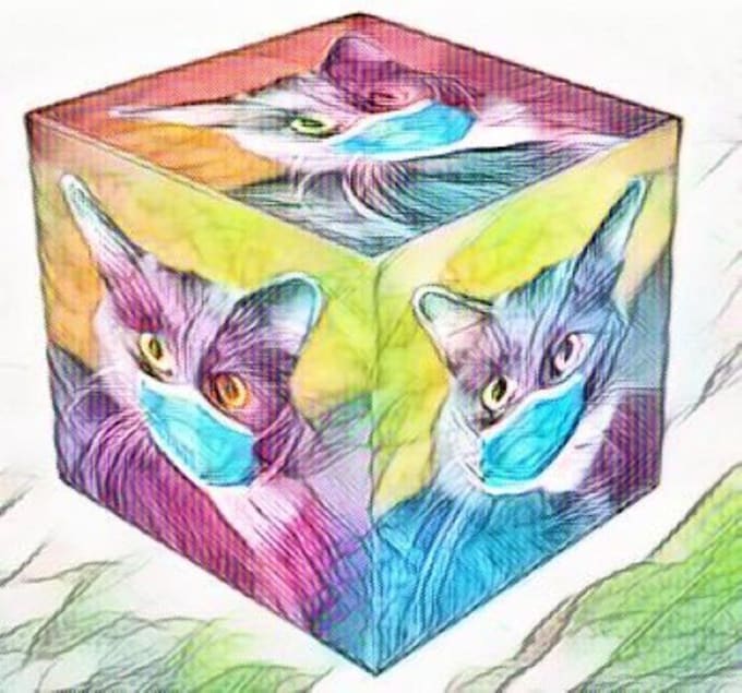 Create a colourful paper fold 1 cubical art for you here by Gracysoni ...