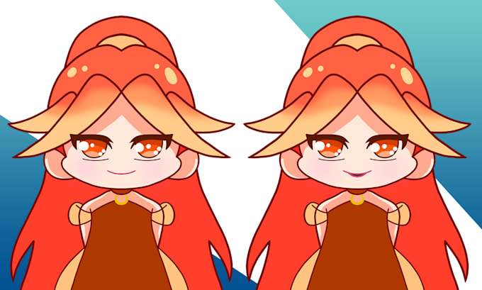 Make chibi style reactive pngs for your pngtuber by Willful_dsgn | Fiverr