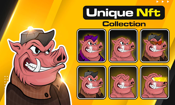 Design unique characters with traits for nft art collection by View_art ...