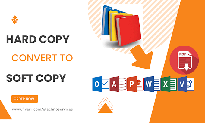 Convert scanned pdf files to editable pdf file by Etechnoservices | Fiverr