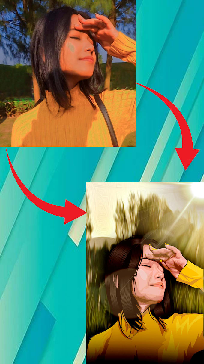 Make a quick vector illustration for you by Painvectorart | Fiverr