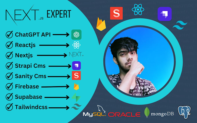 Build dynamic nextjs typescript app with tailwind, sanity, strapi or any cms by Bjr_pro | Fiverr