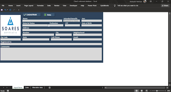 Help you with excel and google sheets vba, formulas, pivotable, and charts by Mubashirrehman8 ...