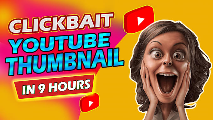 Design amazing youtube thumbnail by Sayfee | Fiverr