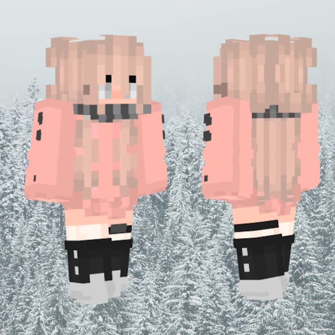 Make and edit custom minecraft skins for you by Kawaiierikachan | Fiverr