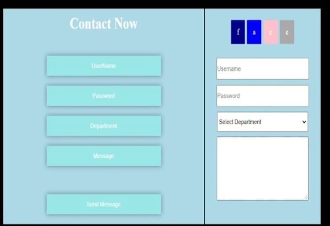 Code responsive html, php forms and tables by Faizan7860000 | Fiverr