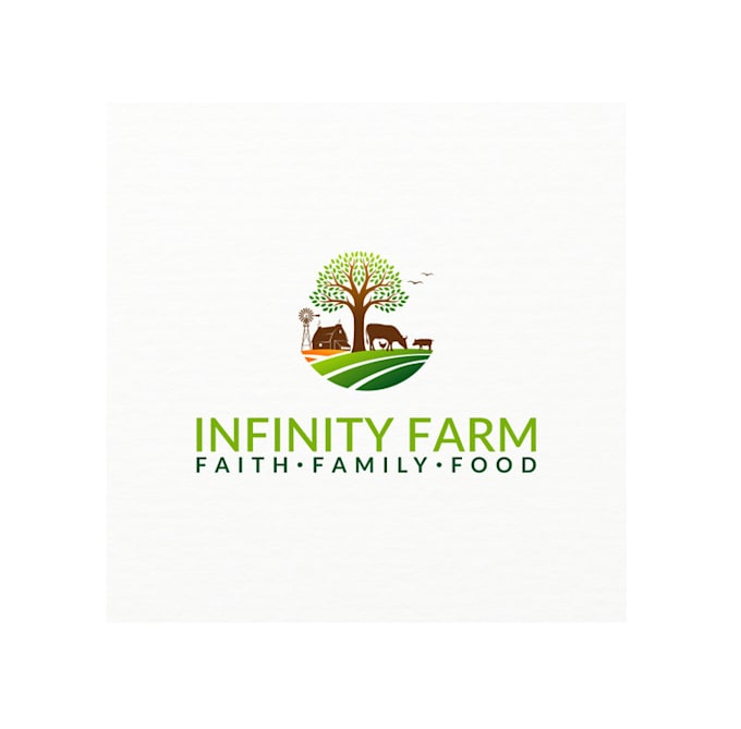 Design lifestyle blog infinity farm needs a clean unique logo in 1 day ...