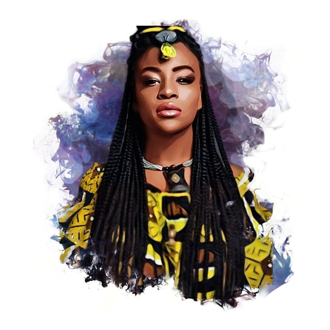 Create a face into cartoon tracing art portrait art photo ed by Exleo7 ...