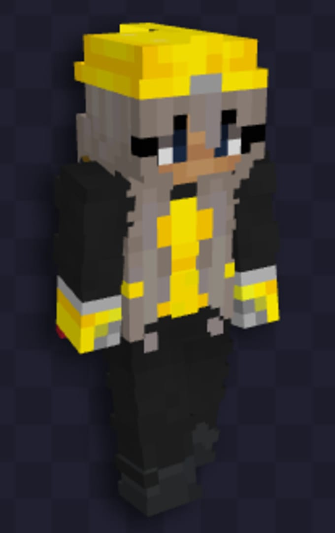 Pixel you a minecraft skin by Yisuna | Fiverr