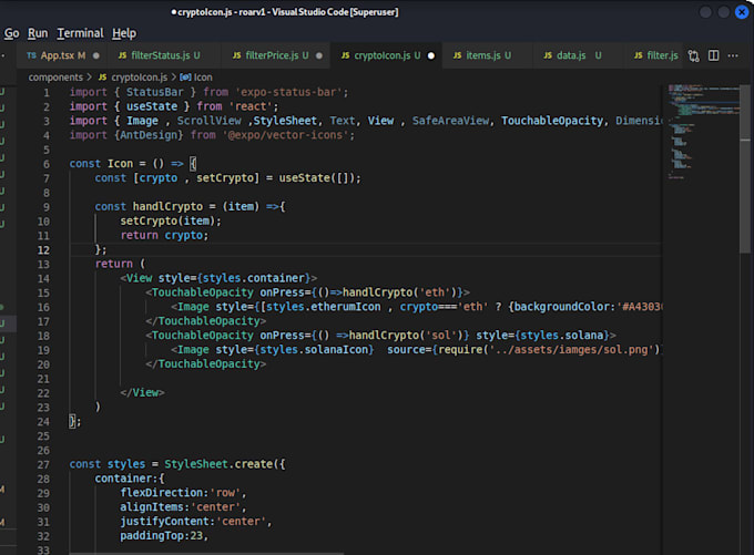 Do mobile app on android and ios with reactnative for you by Thommy42 | Fiverr