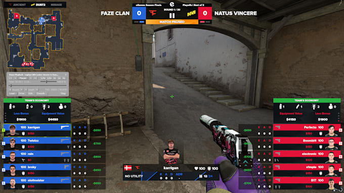 Design and code a csgo hud overlay by Zen_viz | Fiverr