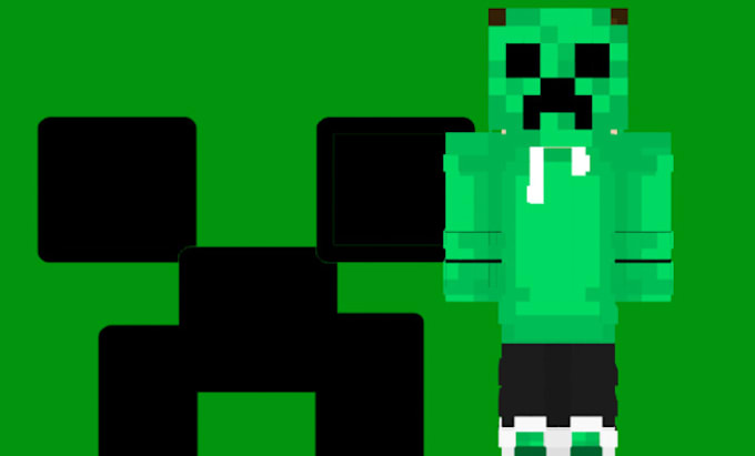 Minecraft skin for 5 dollars by Bunnyzoo | Fiverr