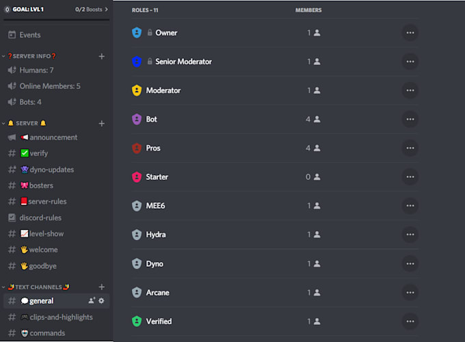 Editing your discord server by Engbosssss | Fiverr