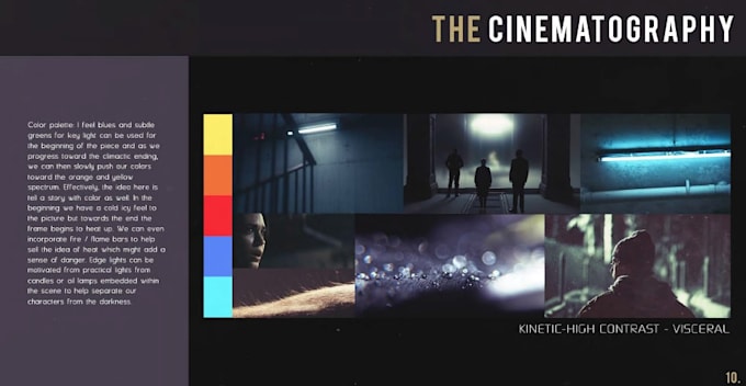 Create a visual pitch deck for tv and film by Adrianpicardi | Fiverr