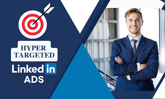 Setup linkedin hyper targeted ads for your business by Harissaani | Fiverr