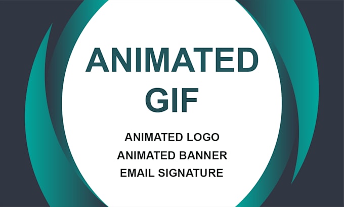 Do animated logo banner gif animation email signature, social media ads ...