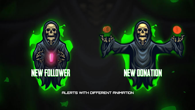 Make a custom animated twitch alert from your logo by Mvpmotion | Fiverr