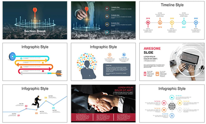 Design professional and modern powerpoint presentation by Anouar ...