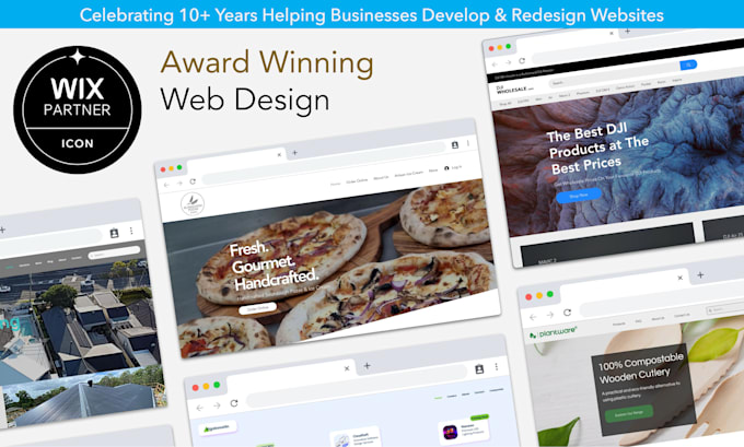 Design or redesign a custom, professional, wix website by Pigaboostin ...