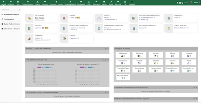 Install, configure and customize the dolibarr erp crm for your business ...