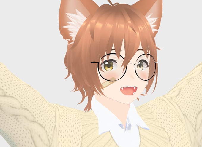 Make you a custom vroid model by Aracatshi | Fiverr