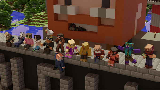 Create high quality renders of your minecraft skin by Khicks628 | Fiverr