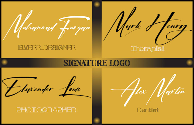 Design handwritten, photography, signature logo using adobe illustrator ...