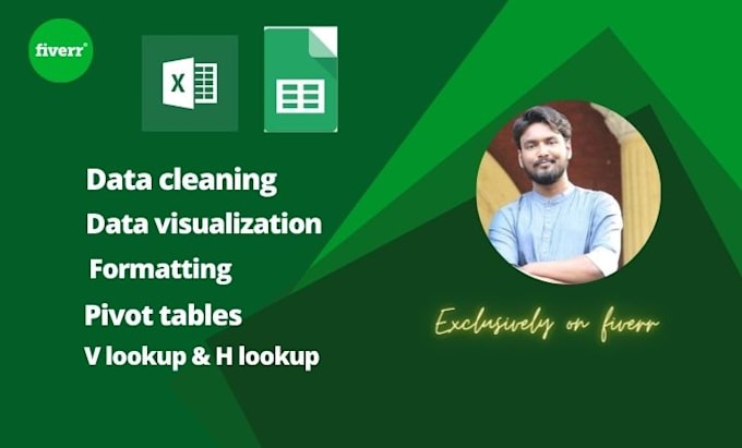 Format Clean Data Create Pivots And Charts On Excel By Jr Joy 1566 Fiverr