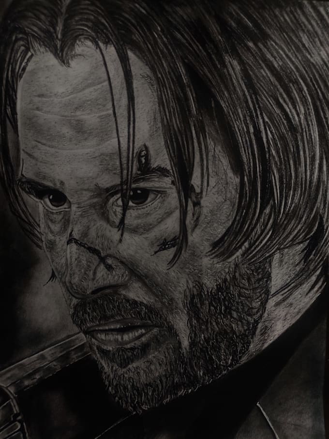 Draw realistic pencil portrait and characters by Pranav_d500 | Fiverr