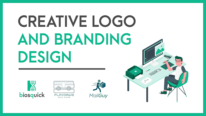 Design a creative logo and complete branding by Amran2022 | Fiverr