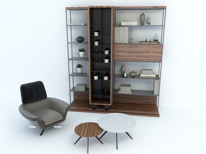 Design furniture, 3d modeling, rendering in fusion 360 by Ajaynath890 ...