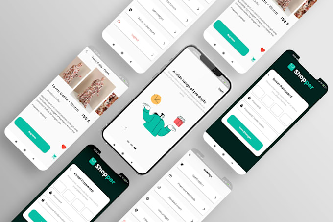 Convert xd design to flutter ui by Hadeeltali | Fiverr