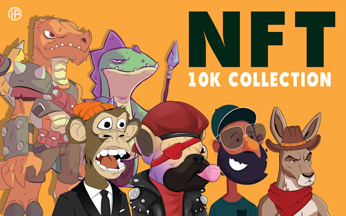 Create character designs with traits for 10k nft collection by ...