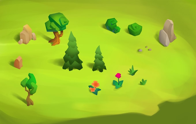 Draw game icons, props and objects for you by Linnnart | Fiverr