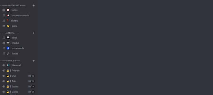 Create you awesome discord server by Pinkleds | Fiverr