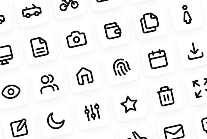 Design crisp icons for your project or design system by Palamarciuc ...