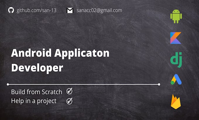 Develop your android app with kotlin or flutter by Sandeepverma13 | Fiverr