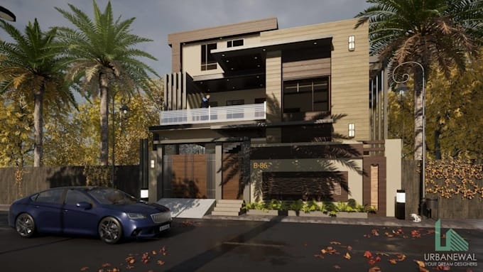 Build sketchup 3d model and make realistic renders on lumion by Ishaquelanjar | Fiverr